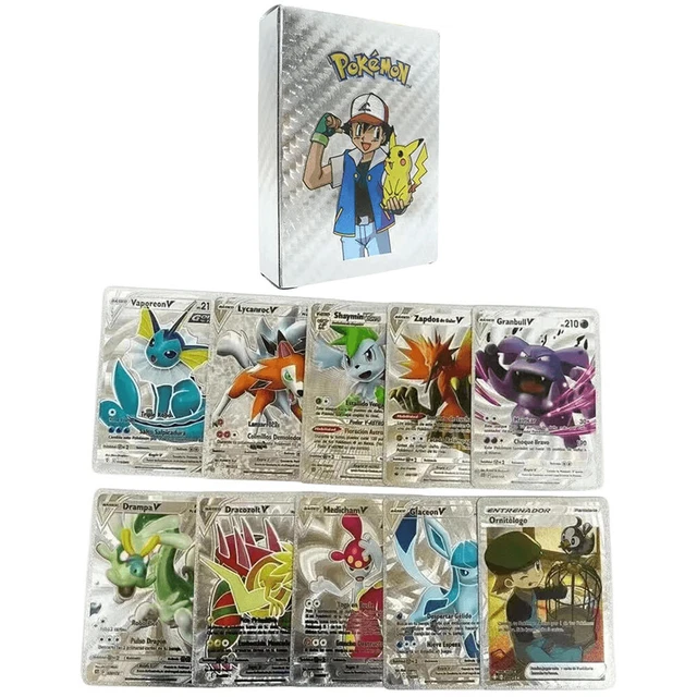 POKEMON CARD FOIL GOLD PACK 55 CARDS TCG GX Vmax GX Card Charizard Rare ...