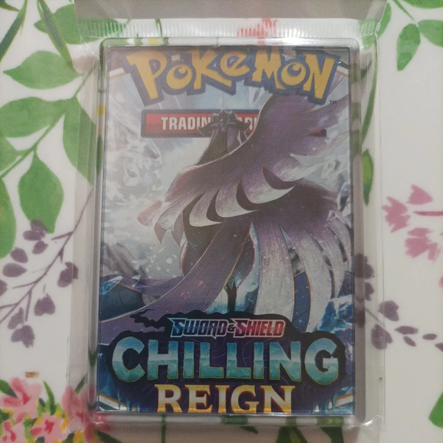 SWORD AND SHIELD Chilling Reign Pokemon Pokémon Card Pack Fridge Magnet ...