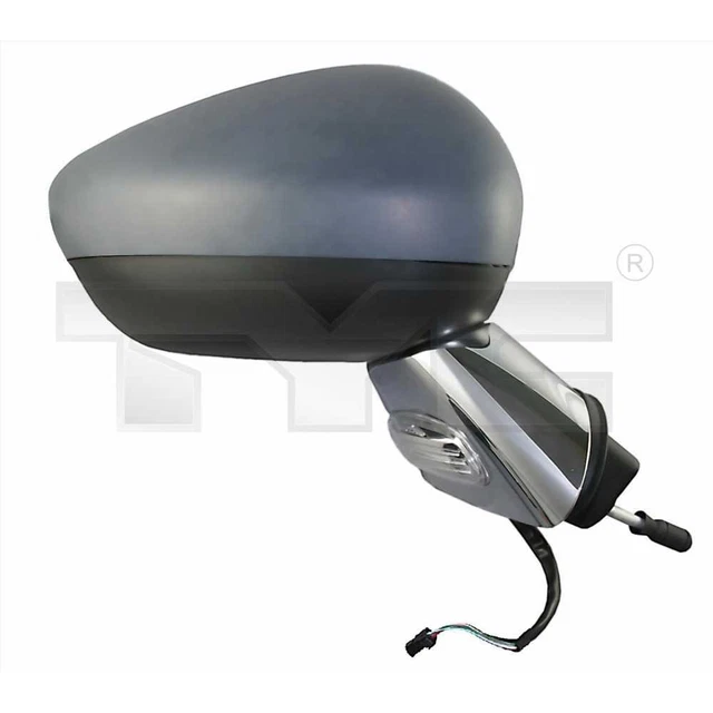 RETROVISOR EXTERIOR ESPEJO Derecho Imprimado Apto para Citroën C3 II Sc ...