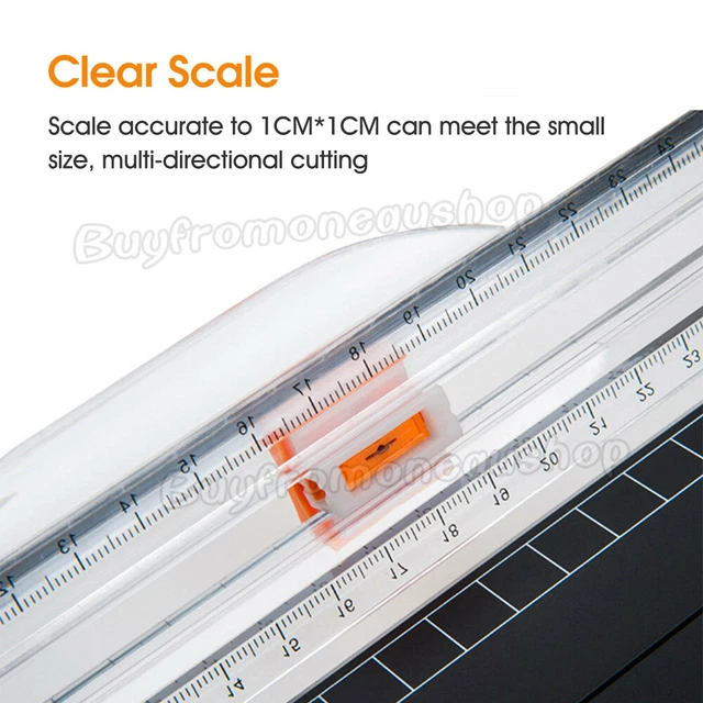HEAVY DUTY A4 Photo Paper Cutter Guillotine Card Trimmer Ruler for Home ...