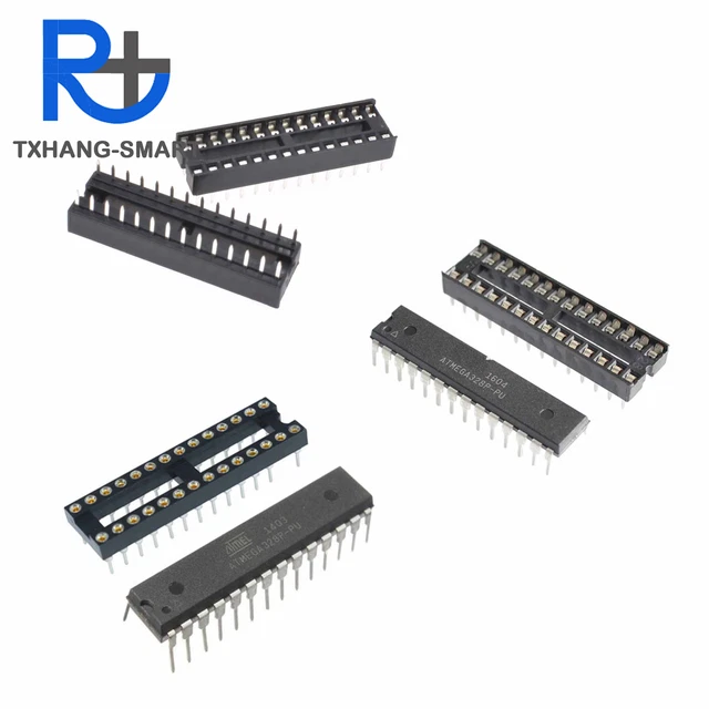 ATMEGA328P DIP28 ATMEGA328P-PU IC Microcontroller Bootloader 28Pin ...