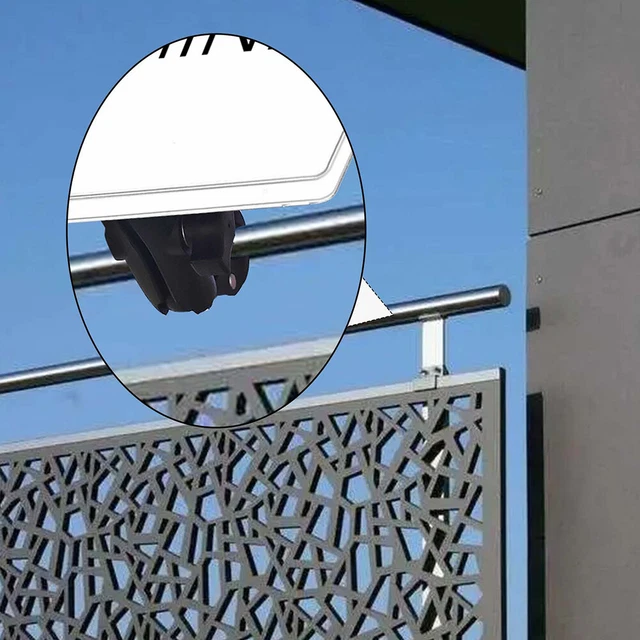 FOR STARLINK MINI Round Tubes Brackets with Bracket Pipe 1/4 Screw ...