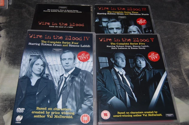 WIRE IN THE BLOOD ~ Series 1,2,3,4,5 (DVD Boxset's) £10.08 - PicClick UK