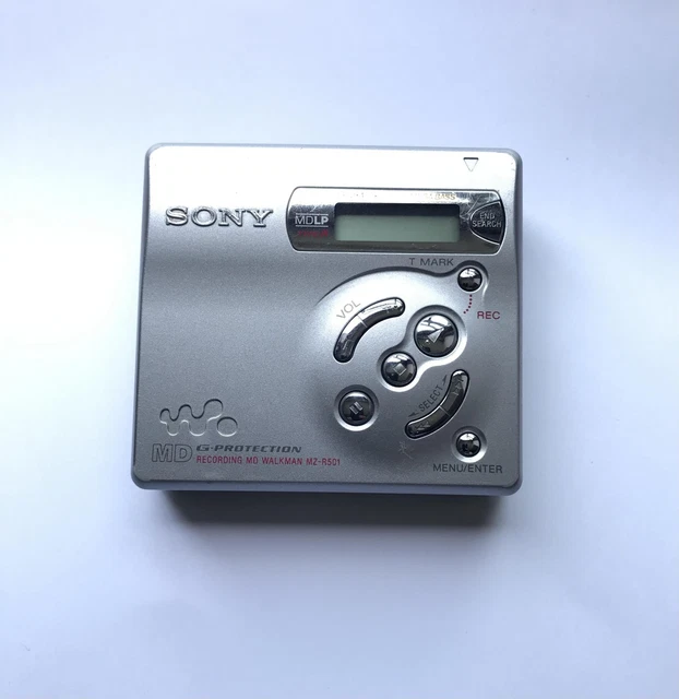 SONY MD WALKMAN - Minidisc Player/Recorder - Silver (MZ-R501/SM) £99.99 ...