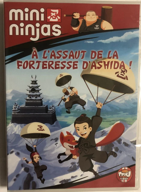 MINI NINJAS A L'Assaut de la Forteresse D'Ashida dvd Neuf Sous Blister ...