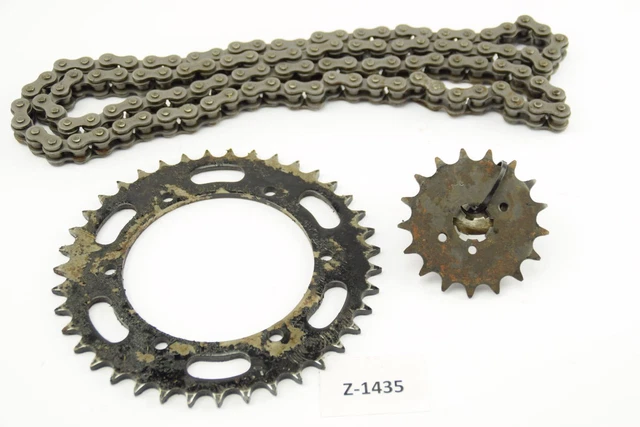YAMAHA RD 350 YPVS 31K - Chain set chain kit Z 17-39 $44.76 - PicClick