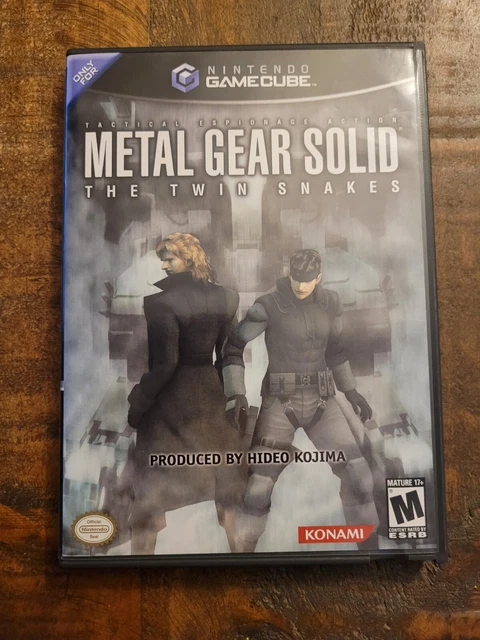 METAL GEAR SOLID The Twin Snakes (GameCube 2001) CIB Excellent ...