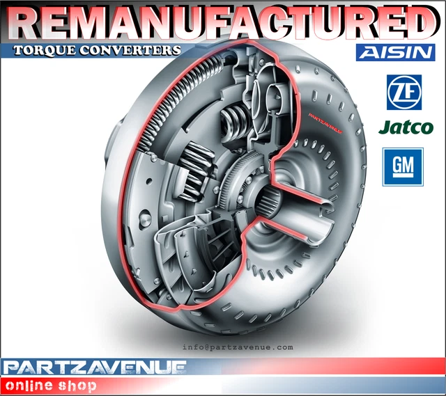 TORQUE CONVERTER LR BMW 5L40E Boîte de Vitesse 24216768, 24225976 EUR ...