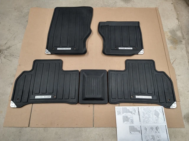 GENUINE RANGE ROVER Sport L494 New Shape Rubber Floor Mat Set Land ...