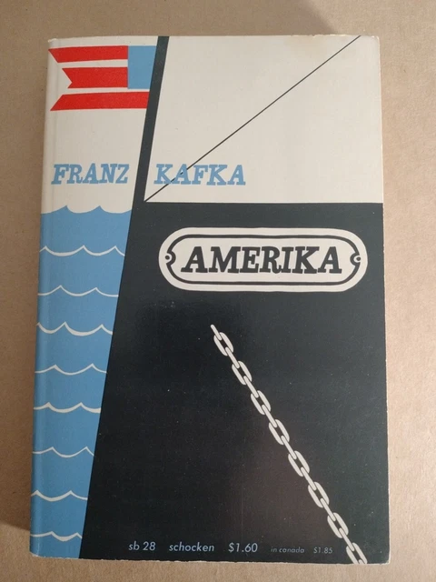 AMERIKA BY FRANZ Kafka Schocken Books 1963 1st edition 2nd Print ...