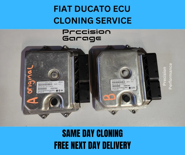 FIAT DUCATO ECU Engine Control Module Cloning Service Data transfer MJD ...
