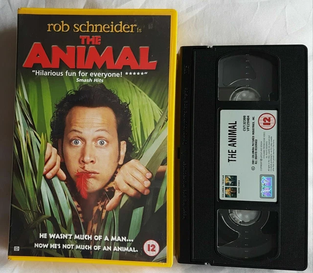 THE ANIMAL (VHS) BIG BOX - Rob Schneider + John C McGinley + Edward ...