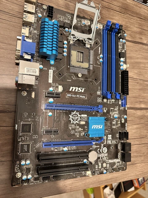 MSI B85-G41 PC Mate ATX Motherboard Intel B85 Express Chipset 4-DIMM ...