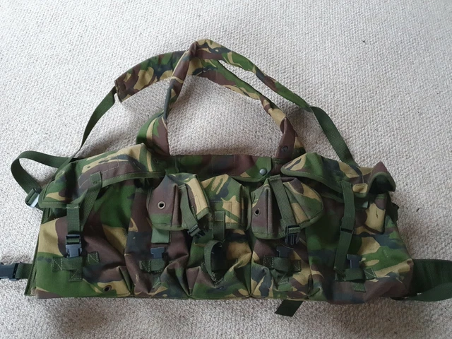 BRITISH MILITARY DPM Plce Chest Rig Webbing Woodland £27.00 - PicClick UK