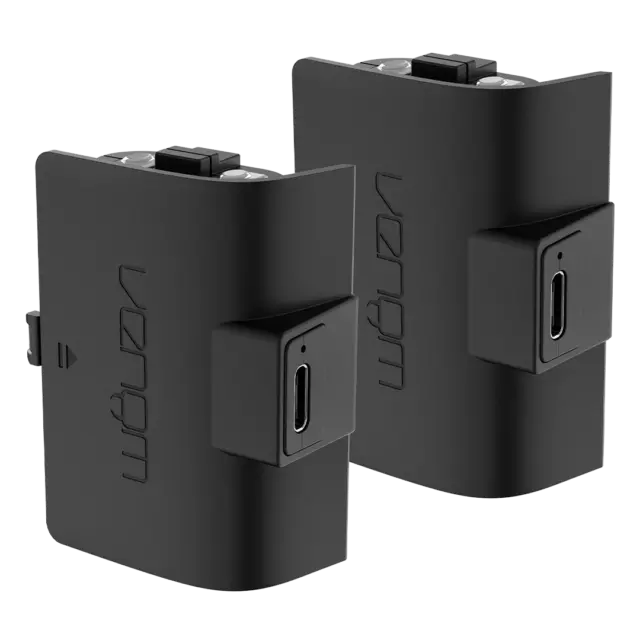 VENOM XBOX CONTROLLER Rechargeable Battery Twin Pack for Series X / S ...