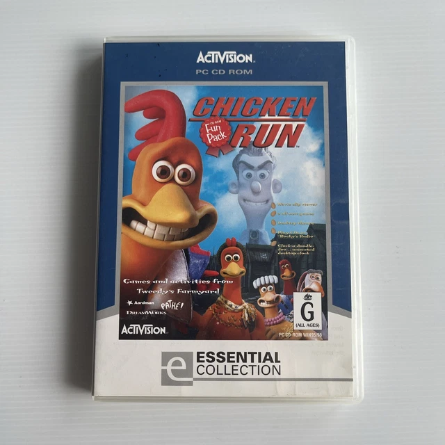 CHICKEN RUN ESSENTIAL Collection PC CD ROM Platform Puzzle Video Game ...