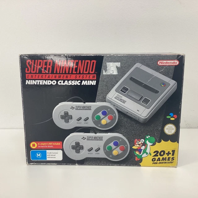 SUPER NINTENDO ENTERTAINMENT System Nintendo Classic Mini (V1) NS#8824 ...