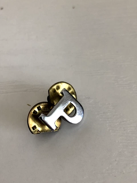 GENUINE POLICE CHROME Epaulette Letter P Ballou Reg'd £1.00 - PicClick UK
