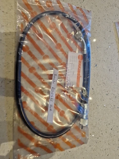 YAMAHA RD 125 LC RD 350 LC Tacho Rev Counter Cable NOS £10.00 - PicClick UK