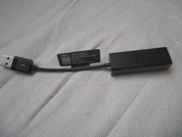 GENUINE NEW DELL USB 3.0 to Ethernet Gigabit Adapter £15.00 - PicClick UK
