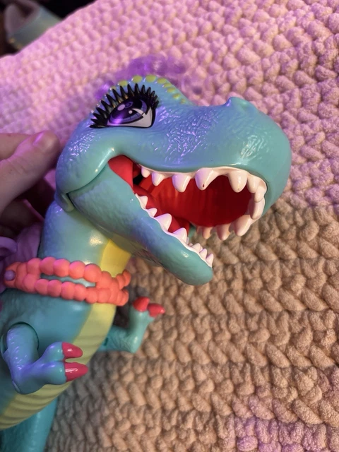 MATTEL CAVE CLUB Tyrasaurus TRex Dinosaur Chomping Toy Seats 2 - No ...