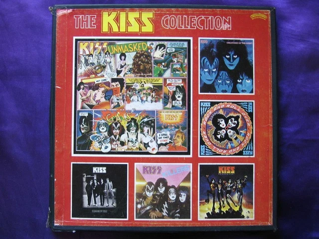 KISS THE KISS Collection Box set 6 LP. Brazil 1983 EUR 1.127,00 ...