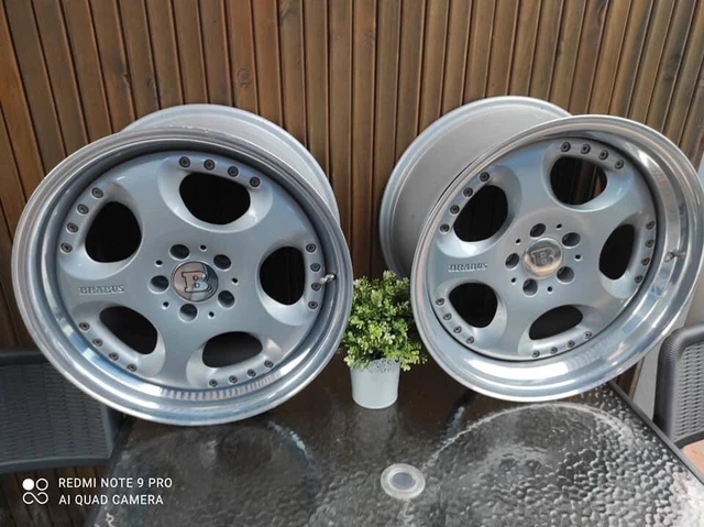 MERCEDES BRABUS MONOBLOCK IV, 3 Piece Split Wheels Set 18x9.5/10.5 J ...