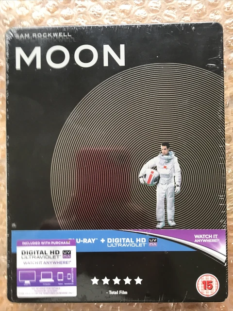 MOON BLU RAY Steelbook U.K. release new and sealed starring Sam ...