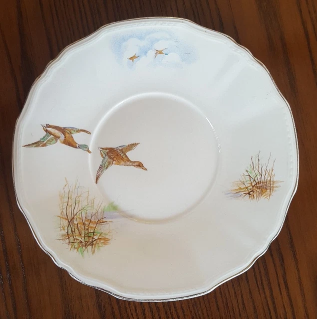 ALFRED MEAKIN FLYING Ducks Plate, Vintage 'Flight' *Retro* Good ...