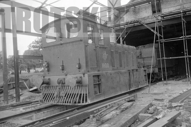 35MM NEGATIVE BR British Railway Diesel Loco 11100 Class 04 Ipswich ...
