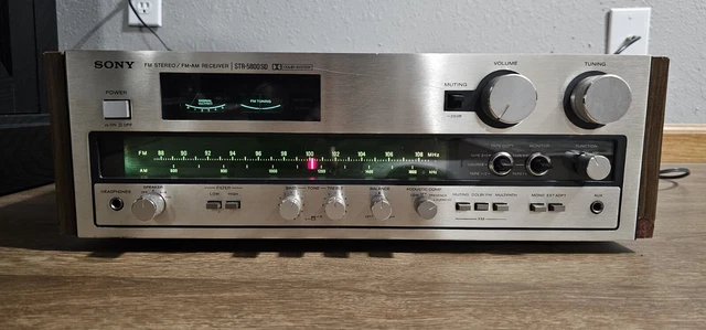 RÉCEPTEUR STÉRÉO SONY STR-5800SD AM-FM, excellent état EUR 329,24 ...