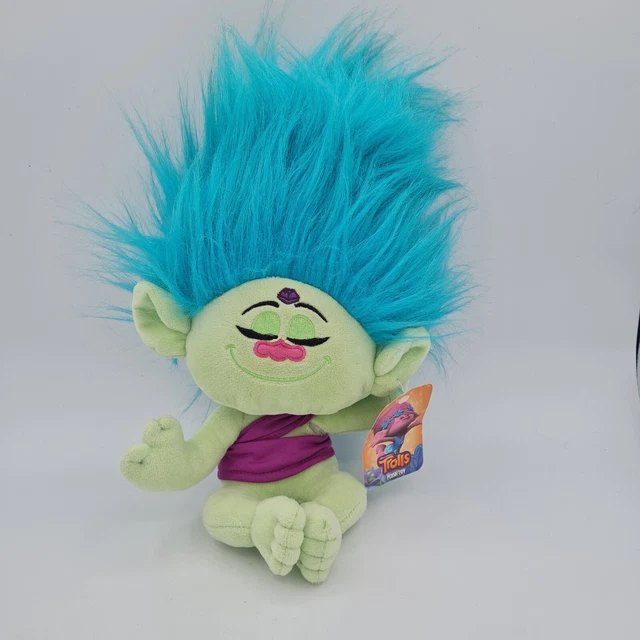 TROLLS MOVIE CYBIL Green 12" Plush Soft Toy DreamWorks With Tags £5.00 ...