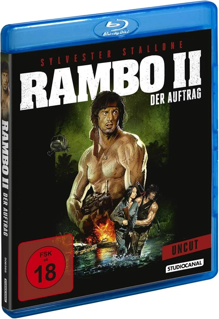 STALLONE,SYLVESTER/CRENNA,RICHARD - RAMBO 2 - Der Auftrag - Uncut (1 B ...