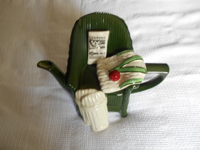 NOVELTY CRICKET TEAPOT Richard Parrington design. £0.99 - PicClick UK