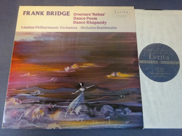 BRIDGE - REBUS, DANCE POEM / RHAPSODY LP, LPO, Braithwaite, LYRITA SRCS ...