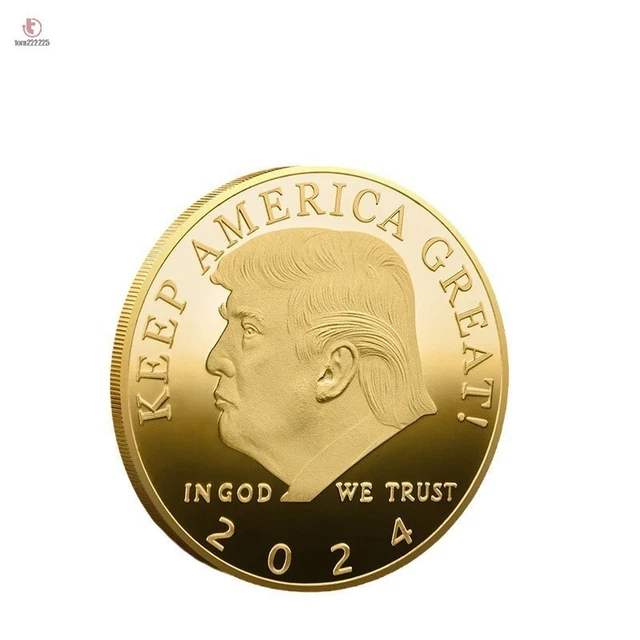 DONALD TRUMP PRESIDENT Game Commemorative Prop Coin $16.59 - PicClick