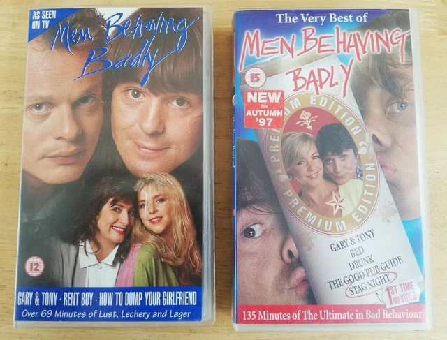 MEN BEHAVING BADLY VHS Bundle x2. 8 Episodes £4.85 - PicClick UK