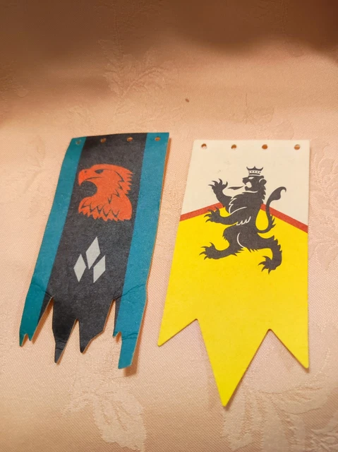 PLAYMOBIL PIÈCE DÉTACHÉ 2 drapeaux chevalier tbe EUR 1,50 - PicClick FR