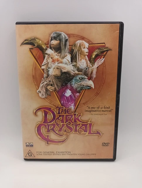 DARK CRYSTAL DVD 1982 Jim Henson Puppet Fantasy Classic G-Rated Family ...