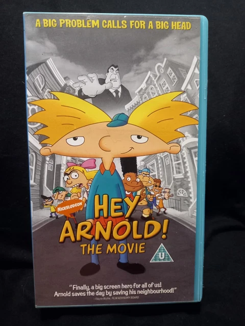 HEY ARNOLD! THE Movie (VHS, 2002) Red Clamshell Nickelodeon Movies ...