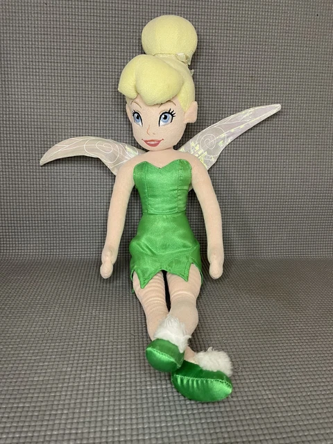 DISNEY TINKERBELL PETER Pan Plush Soft Toy 21” £9.99 - PicClick UK