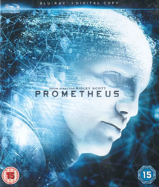 PROMETHEUS (2012) BLU-RAY, Noomi Rapace, Logan Marshall-Green, Ridley ...