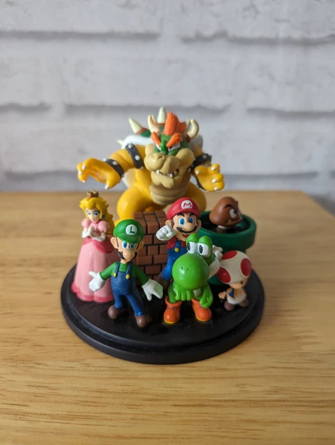 CLUB NINTENDO RARE -Super Mario Bros Statue Figure Promo Platinum ...