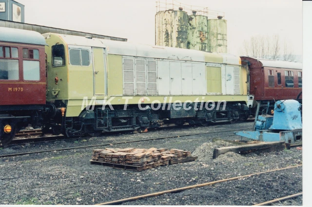 RAIL PHOTO CLASS 20 20048 @ Darley Dale 13/4/96 undercoated Paint £1.50 ...