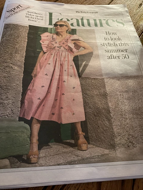 DAILY TELEGRAPH FEATURES 28 May 2024AVA CHERRY DAVID BOWIE MICK JAGGER ...