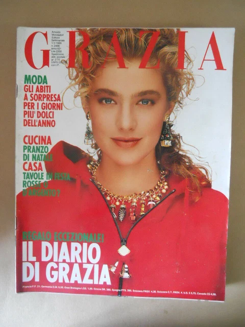 GRAZIA RIVISTA DI moda n 2496 1989 [VL20] EUR 10,37 - PicClick FR