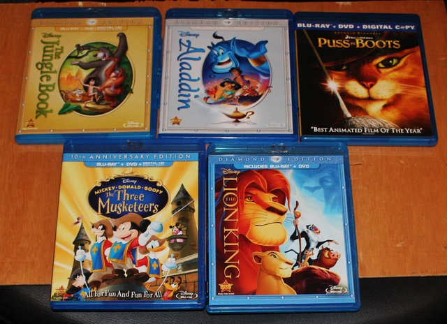 DISNEY BLU-RAY + Dvd Lot Of 6.**See Below** £18.61 - PicClick UK
