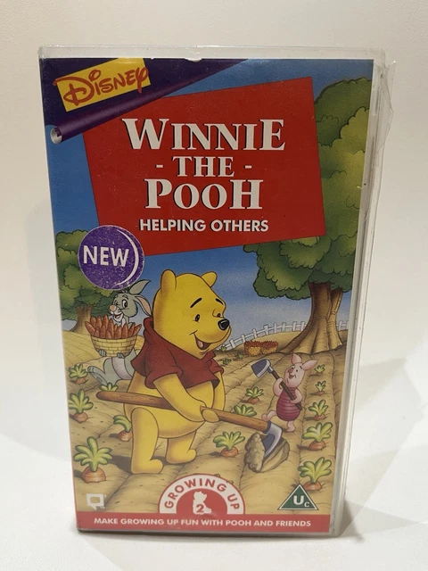 DISNEY WINNIE THE Pooh Helping Others VHS Tape Children’s Cartoon ...