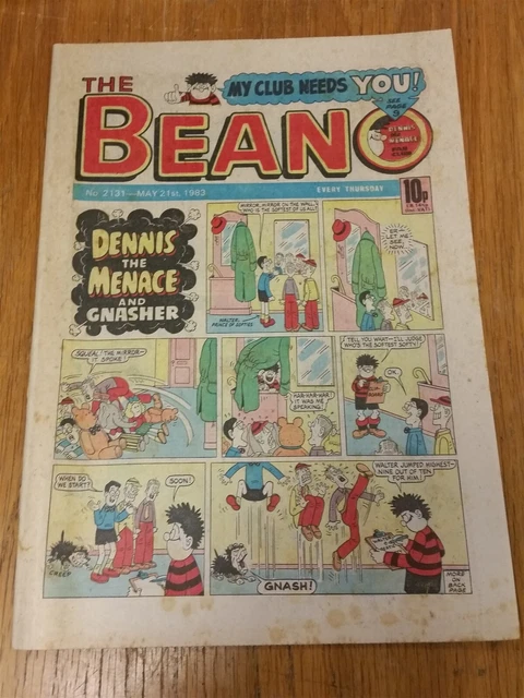 BEANO #2131 MAY 21St 1983 Dennis The Menace British Weekly Uk Comic ...