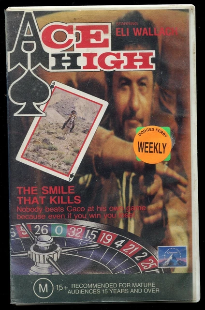 ACE HIGH VHS Spaghetti Western CIC Home Video PAL EUR 29,21 - PicClick IT